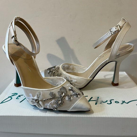 Elegant Betsey Johnson Rhinestone Heels Photos
